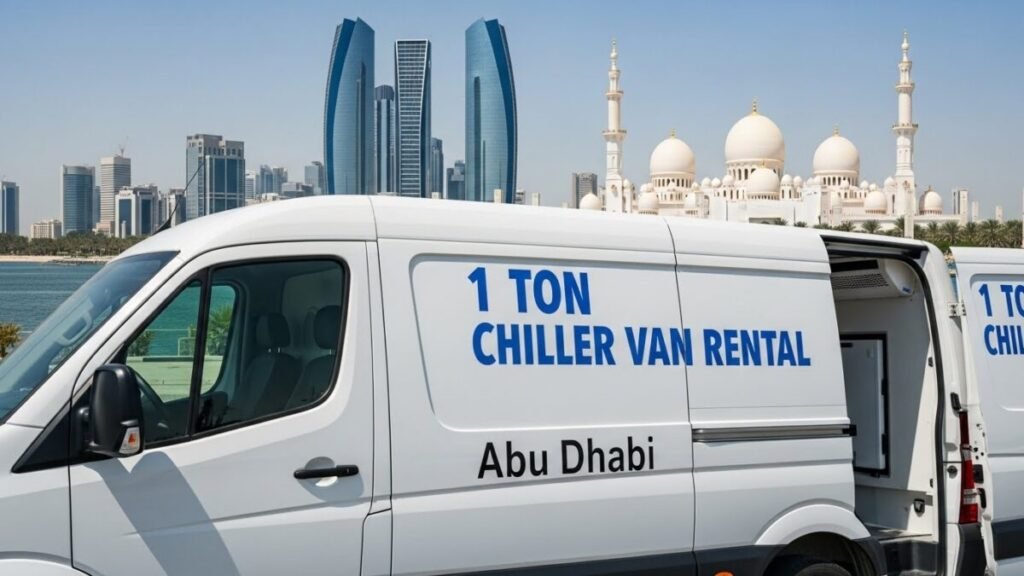 1 Ton Chiller Van Rental Abu Dhabi | Best Refrigerated Van